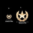 Artistic Harvest Symbol Brooch Metal Star Wheat Emblems Stylish ...