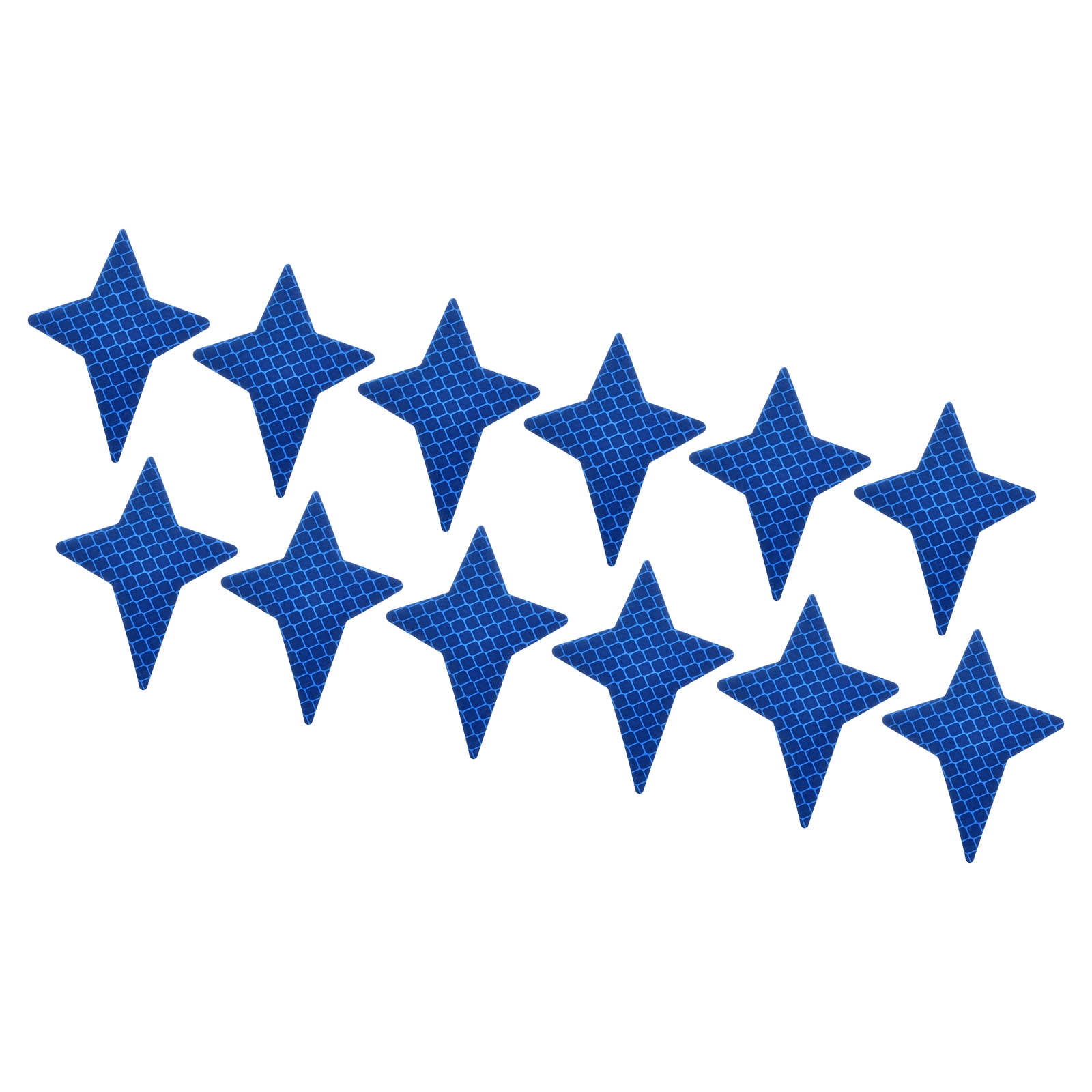 Uxcell Reflective Stickers, 12 Pack 2.87 x 2.17 Inch Adhesive High ...