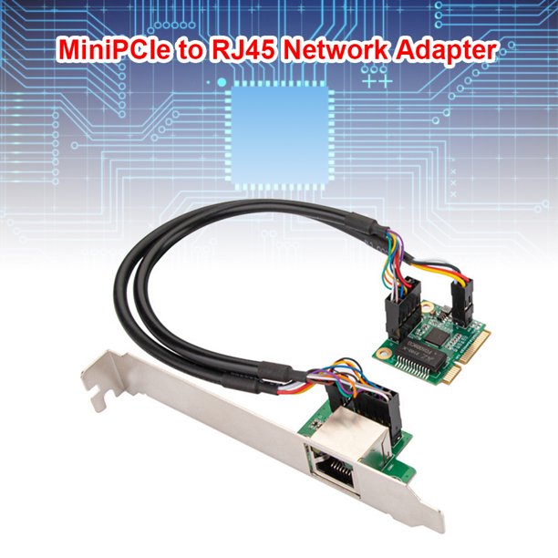 2.5G Base-T Mini PCI-E a Gigabit Adapter Desktop Computer Network ...