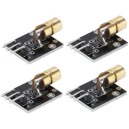 4 Pcs Laser Diodes, 650nm Red Laser Head, 5mW Laser Module Compatible ...
