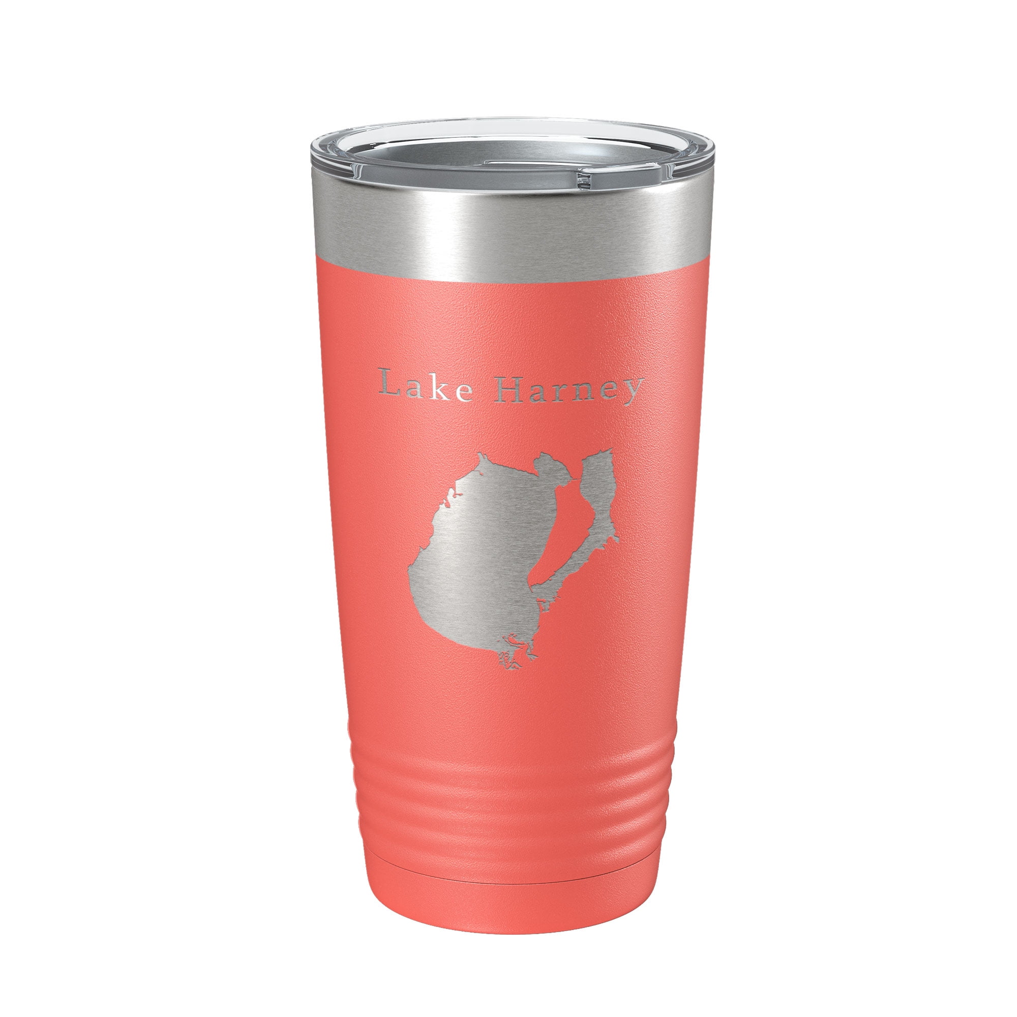Lake Harney Map Tumbler Travel Mug Insulated Laser Engraved Coffee Cup ...