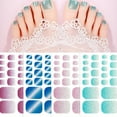Toenail Stickers False Toenails Tips Full Toenail Art Stickers ...