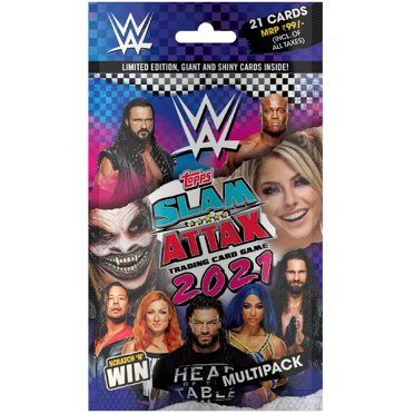 2019 Topps WWE Raw Wrestling Cards Retail Display Box - Walmart.com