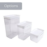Mainstays Food Storage Canister Small 6.61x4.24x3.64 inches Airtight ...