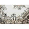 Rizzy Home XI6949 Ivory 5'2" x 7'3" Power-Loomed Area Rug - Walmart.com