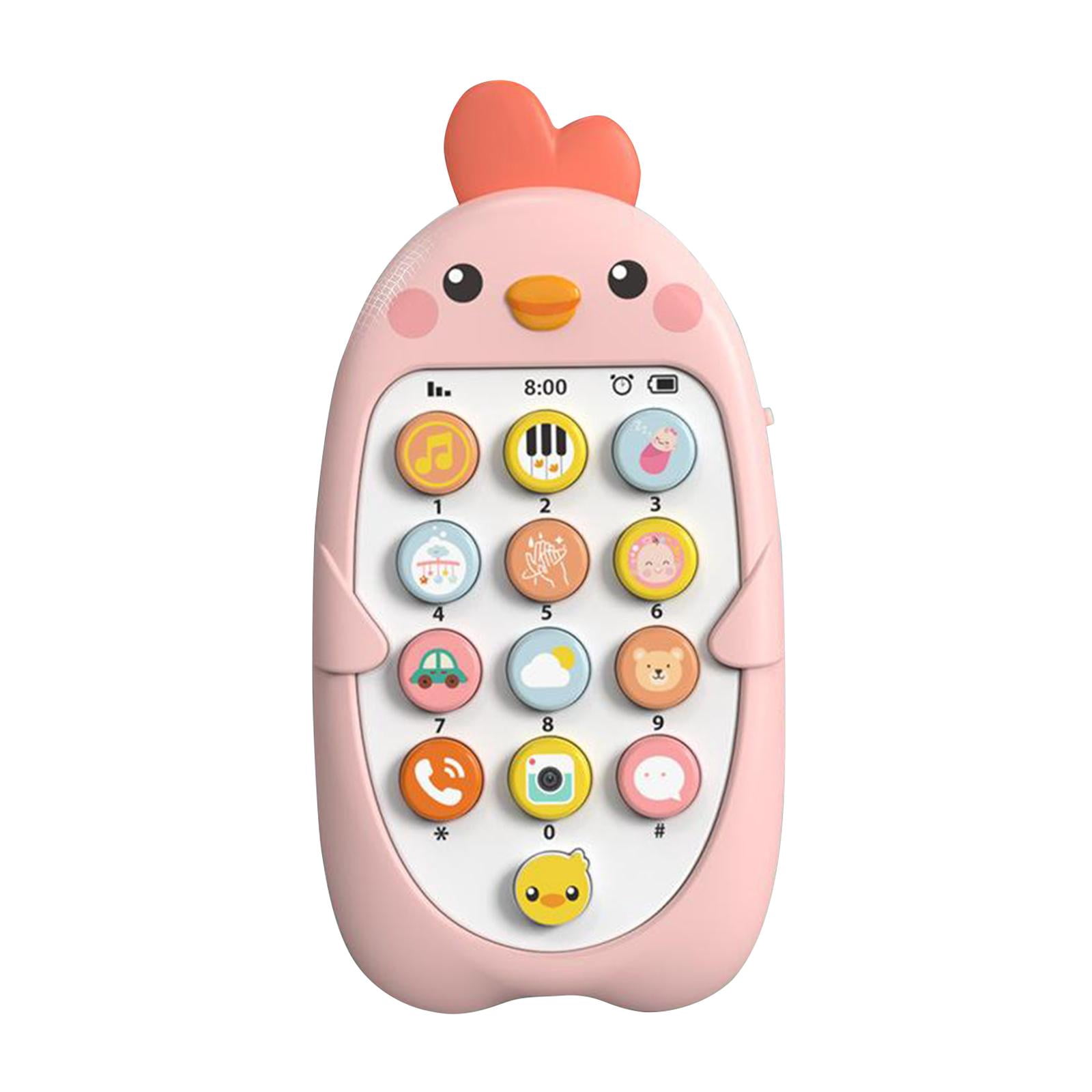 del teléfono de táctil del teléfono móvil del Rosado Sunnimix niños ...