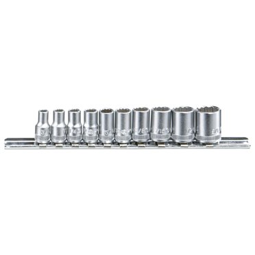 Genius Tools 16 Piece 3/8" Dr. Metric Deep Impact Socket Set - TF-316MD ...