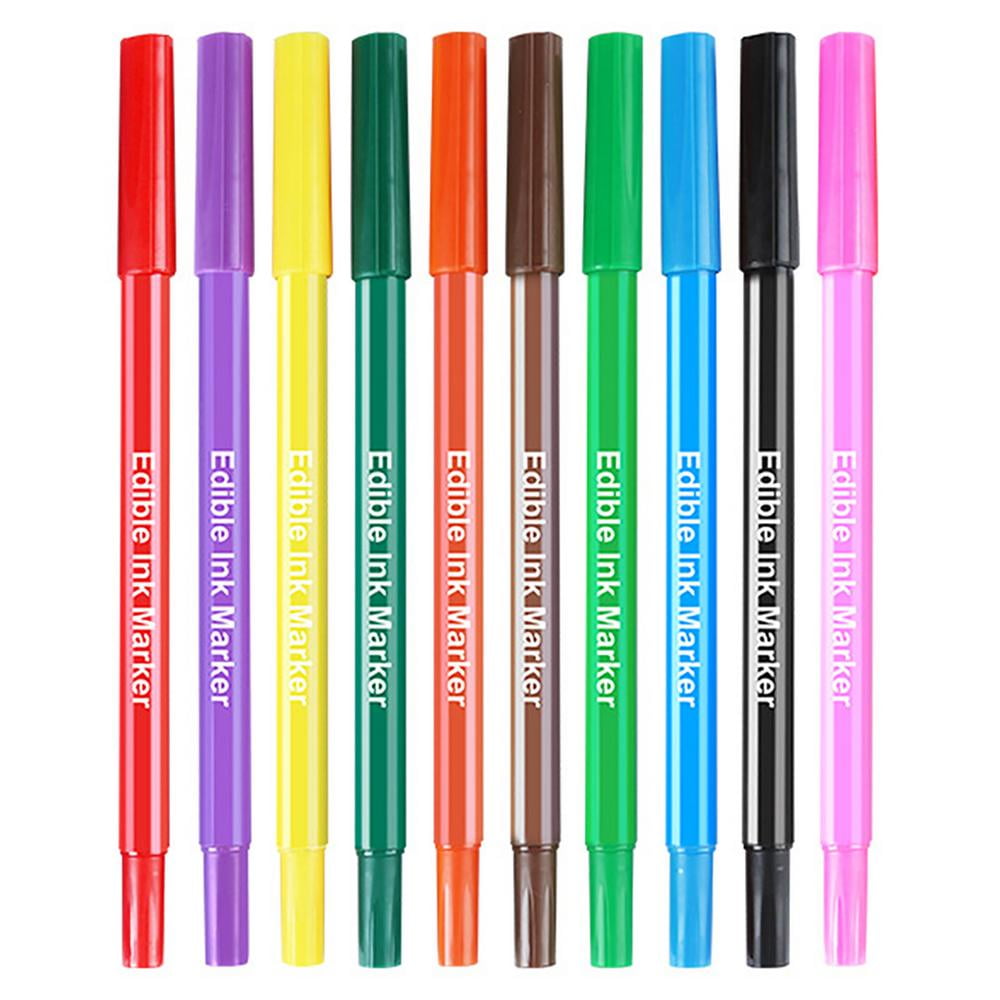 Food Coloring Pens Upgrade Dual Sided Edible Markers for DIY - Walmart.com