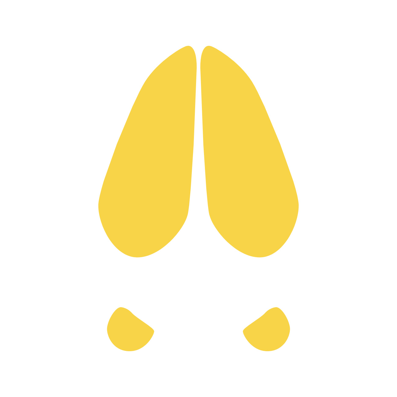 Deer Track Sticker Decal Die Cut - Self Adhesive Vinyl - Weatherproof ...