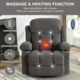 Power Lift Recliner Chair, Rocking Chairs with USB and Cup Holders ...