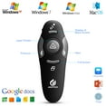 AMERTEER Wireless Presenter, PPT Controller Presentation Remote Control ...