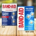Band-Aid Brand Tru-Stay Clear Spot Band-Aids, All One Size, 50 Count ...