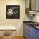 Coffee Café II Gallery-Wrapped Canvas Wall Art, 16x16 - Walmart.com