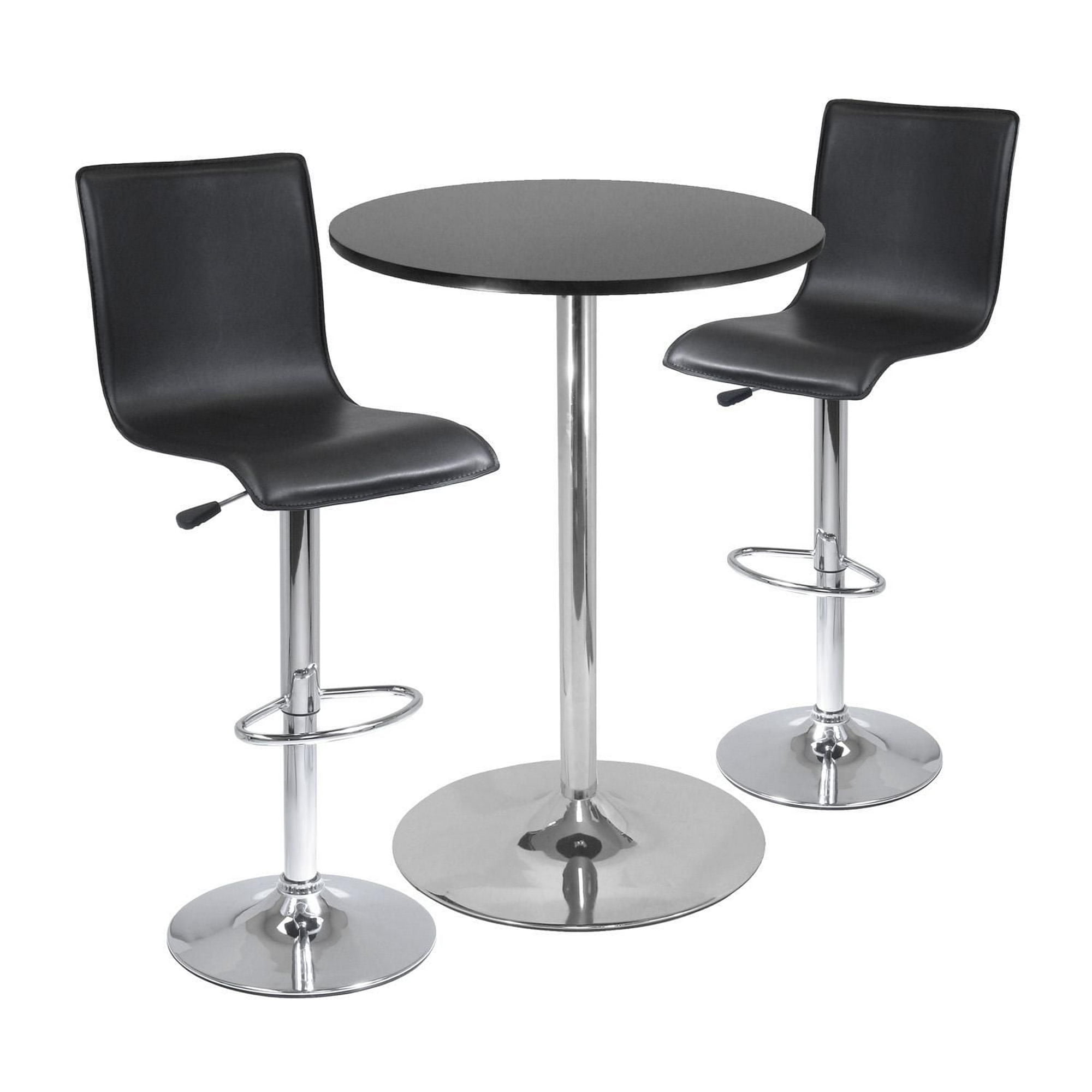 Click here for Winsome Spectrum 3pc Pub Table Set With Stools prices