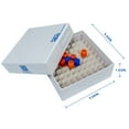 Lab Freezer Box with Plastic Coating, 2 Inch Height Cryobox, 81-Well ...