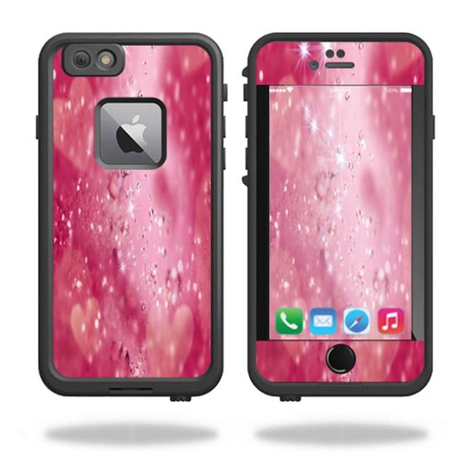 MightySkins LIFIP6PLFR-Pink Diamonds Skin Compatible with Lifeproof Fre ...