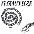 Joyfy 2 Packs Halloween Chains, 6 Feet Plastic Chains Props Fake Chain ...