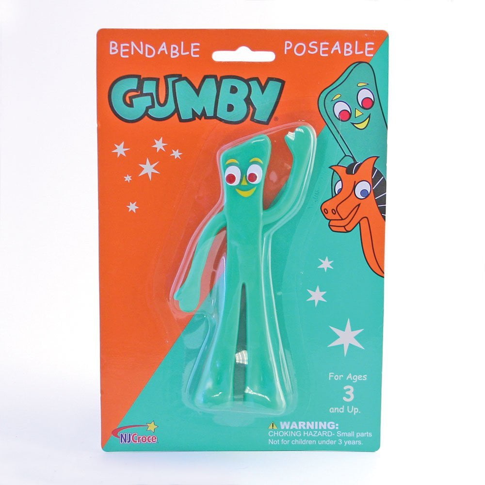Action Figures - Gumby 6" Bendable Rubber Toys Licensed New gp-100 ...