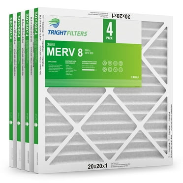 HDX 20x30x1 Standard Pleated Air Filter, MERV 8 Non-Electrostatic for ...