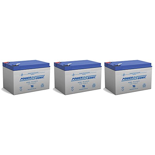 UB12120 12v 12Ah 12 volt 12 Amp-hr BATTERY SLA - 3 Pack - Walmart.com