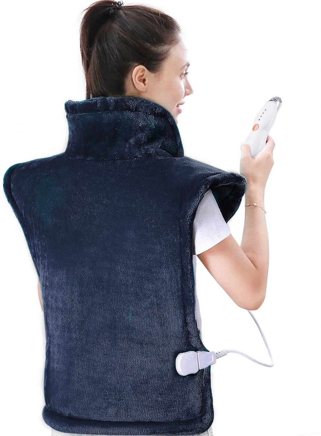 MaxKare Large Heating Pad For Back And Shoulder 24 x33 Heat Wrap With MaxKare Large Heating Pad For Back And Shoulder 24 x33 Heat Wrap With