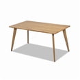 4 to 6 Person Extendable Dining Table, Solid Wood, Red Oak, with Self ...