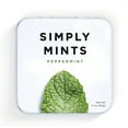 Simply Mints - Peppermint Natural Mints, 30g, Aspartame-Free, Gluten ...