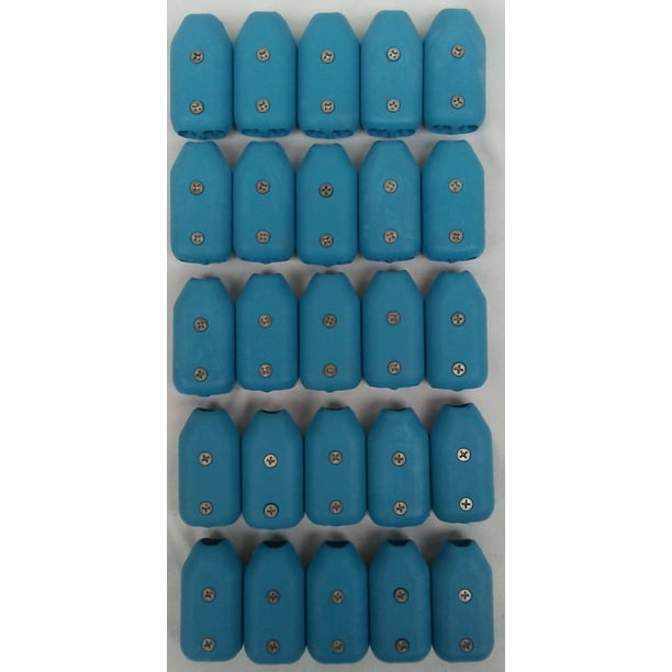 E-Z-TY 3/4 Inch Reusable Rope Clamp Blue 25 Pack - Walmart.com