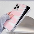 Designed for iPhone Case, Vintage Lace Flower Stripe Matte Clear Soft ...