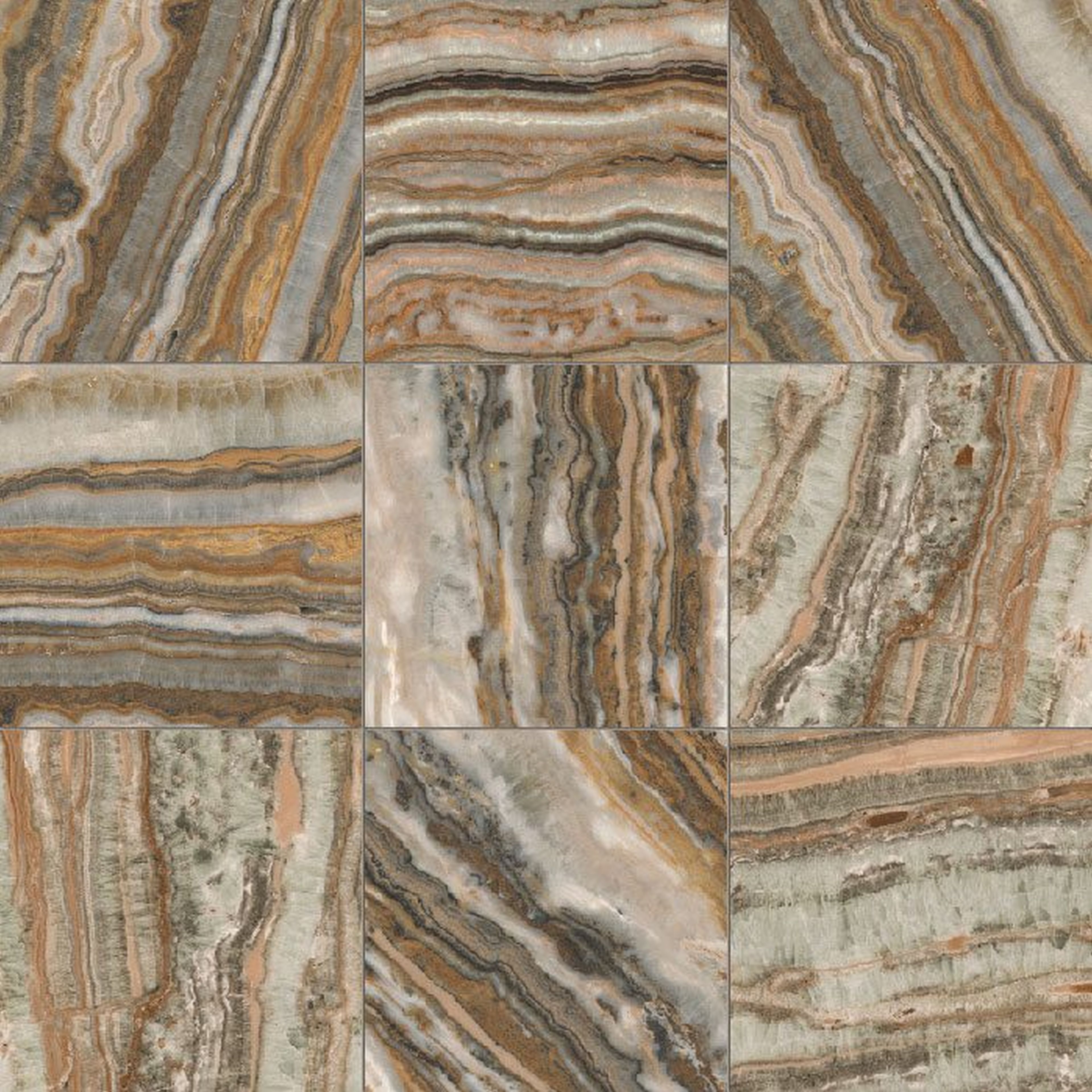 The Tile Project 6"x6" Onice Beige Porcelain Pool Wall Tile (10.76 Sq ...