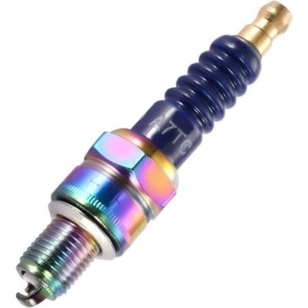 Blue A7TC High performance spark plug replacement for motorcycle spark ...