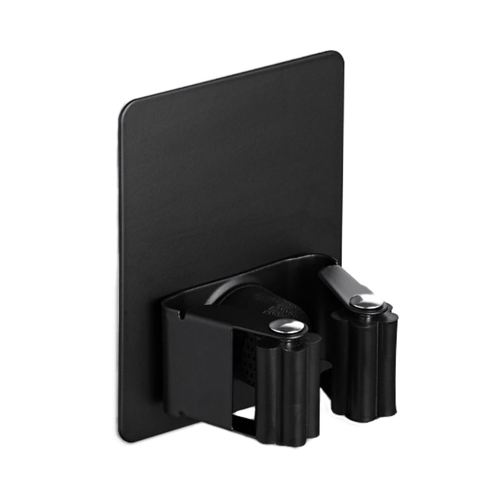Mop and Broom Holder Wall Mounted, Stainless Steel Holds Up to 1 Tools ...