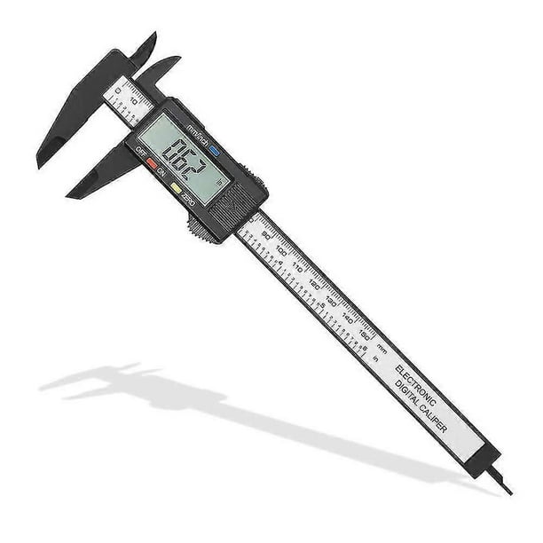 Calibrador digital, calibrador Vernier digital LCD de 6 pulgadas de ...