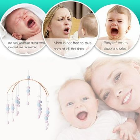 Hairball Wind Chime Baby Room Stroller Infant Bed Hair Ball Wind Bell ...