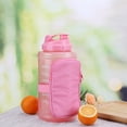 Mainstays 74-Ounce Plastic Bottle with Accessory Bag, Pink, BPA-Free ...