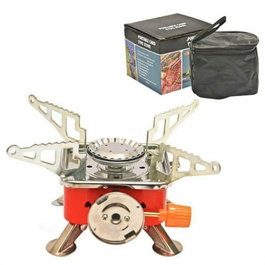 Outdoor Camping Wood-burning Stove Backpacking Portable Survival BBQ ...