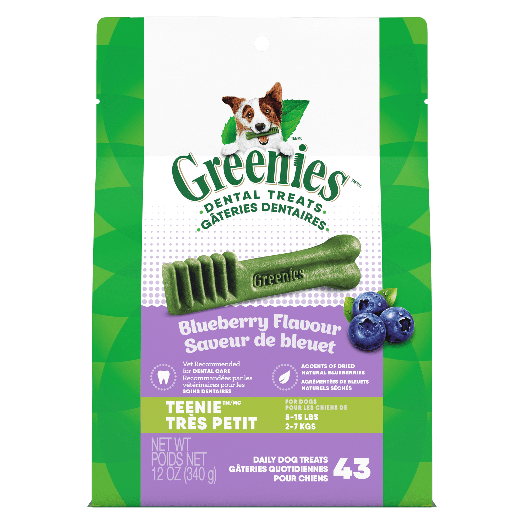 Click here for Greenies Blueberry Flavour Teenie Dental Dog Treat... prices