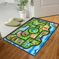 TERGAYEE Floor Mats 80*160cm Children Carpet Parking Lot Climbing Mat ...
