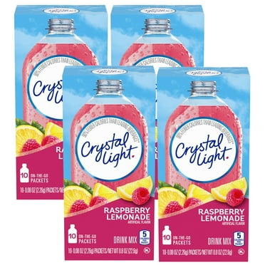 Crystal Light Raspberry Lemonade Artificially Flavored Powdered Drink ...