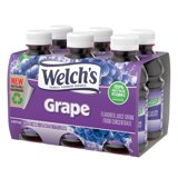 Welch's Grape Juice Drink, 10 fl oz On-the-Go Bottle (Pack of 6 ...