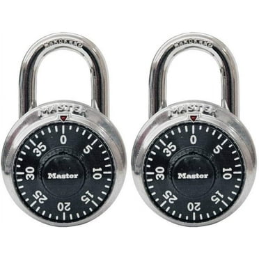 Master Lock 5422D Set Your Own Combination Portable Push Button Lock ...