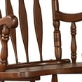 Aylin Traditional Nostalgia Arrow Back Rocking Chair, Solid Wood ...
