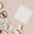 10pcs Sewing Mesh Pads Plastic Mesh Sheet Embroidery Grid Sheets ...