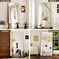 Anyrose 76.1"x 34" Floor Mirror Full Length, Bedroom Floor Body Mirror ...