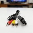 Cable with Clear Video & Sound Output N64 Cable Delivers Video Signals ...