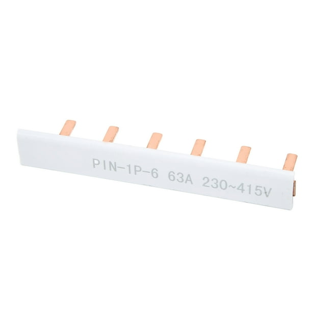 Circuit Breaker Bus Bar, PVC Shell 1P Bus Bar Anti Oxidation Insulation ...