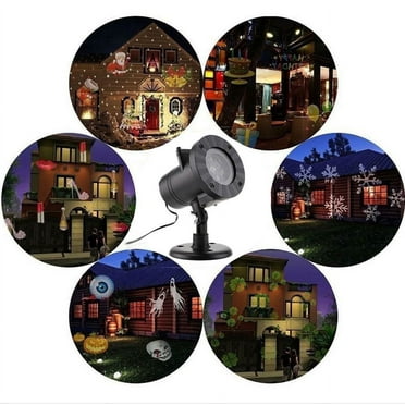 Lightshow Projection Light Countdown To Christmas Snowflake - Walmart.com