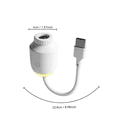 2-in-1 Galaxy Projector Night Light, USB Starry Sky Night Light ...