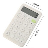 Mini Calculator Big Button Non-slip Base Arithmetic Portable 8-Digit ...