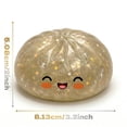 Starlight Dumpling Squishies, Cool Glitter Dumplings with Steamed Box ...